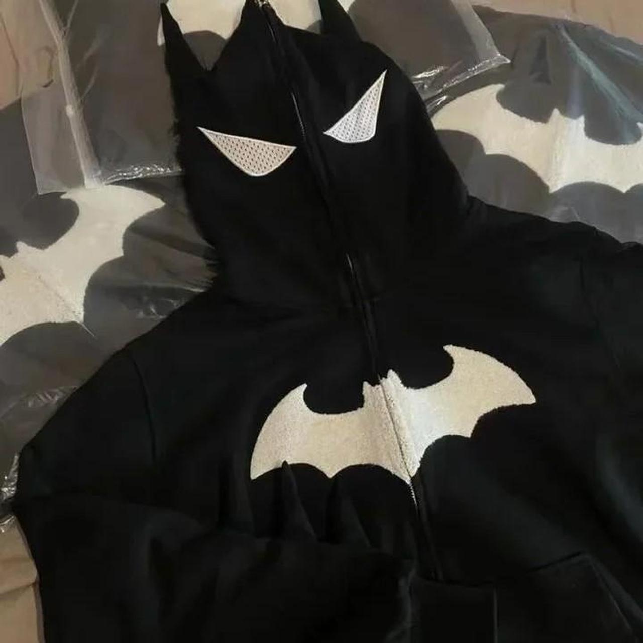Batman Zip Up Hoodie Size m Great condition No... - Depop
