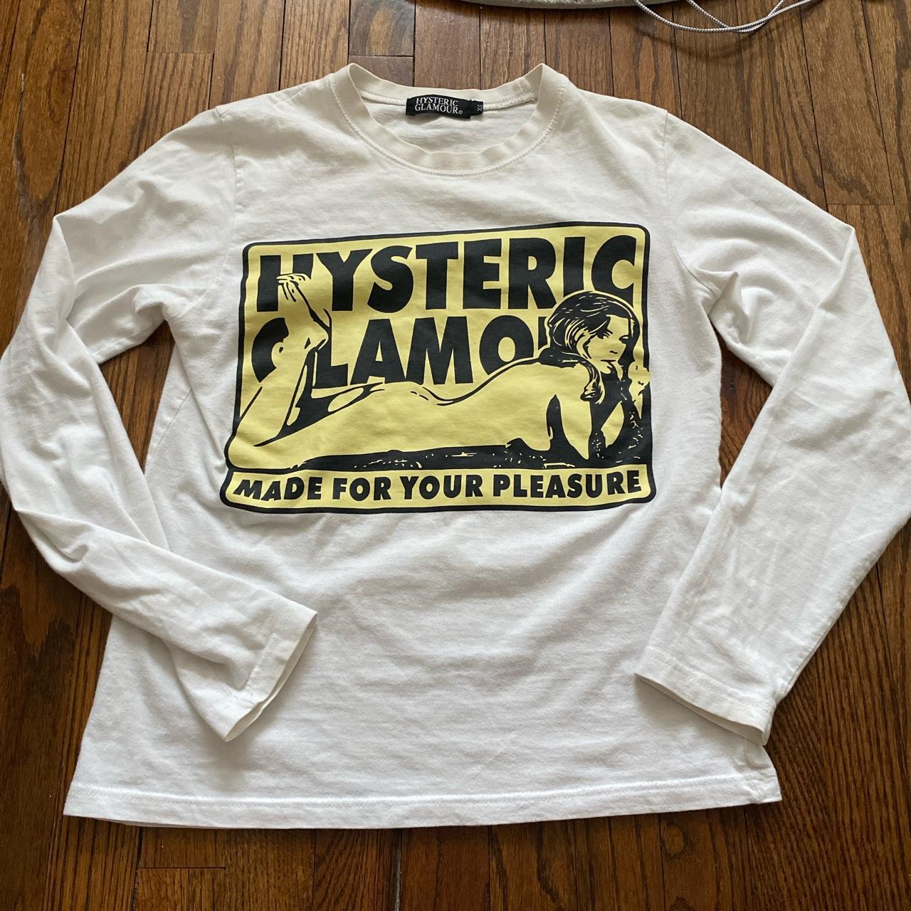 Hysteric Glamour graphic long sleeve. Size xs in... - Depop