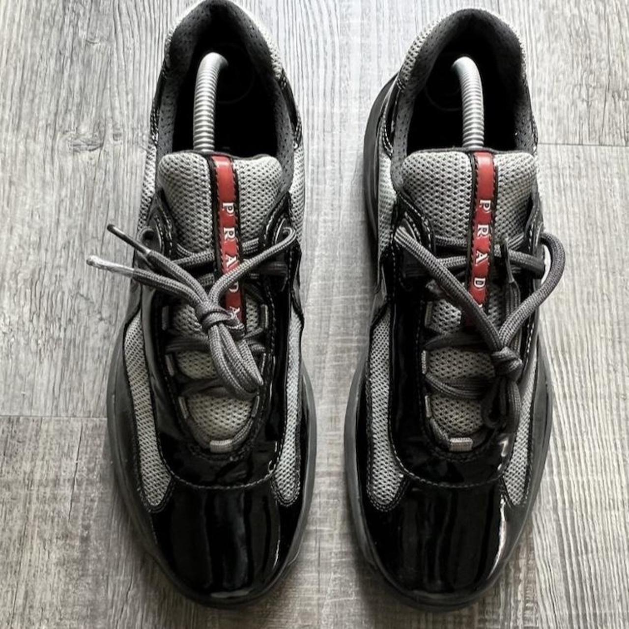 Prada America's Cup Black Size 8M US, FITS LIKE A... - Depop