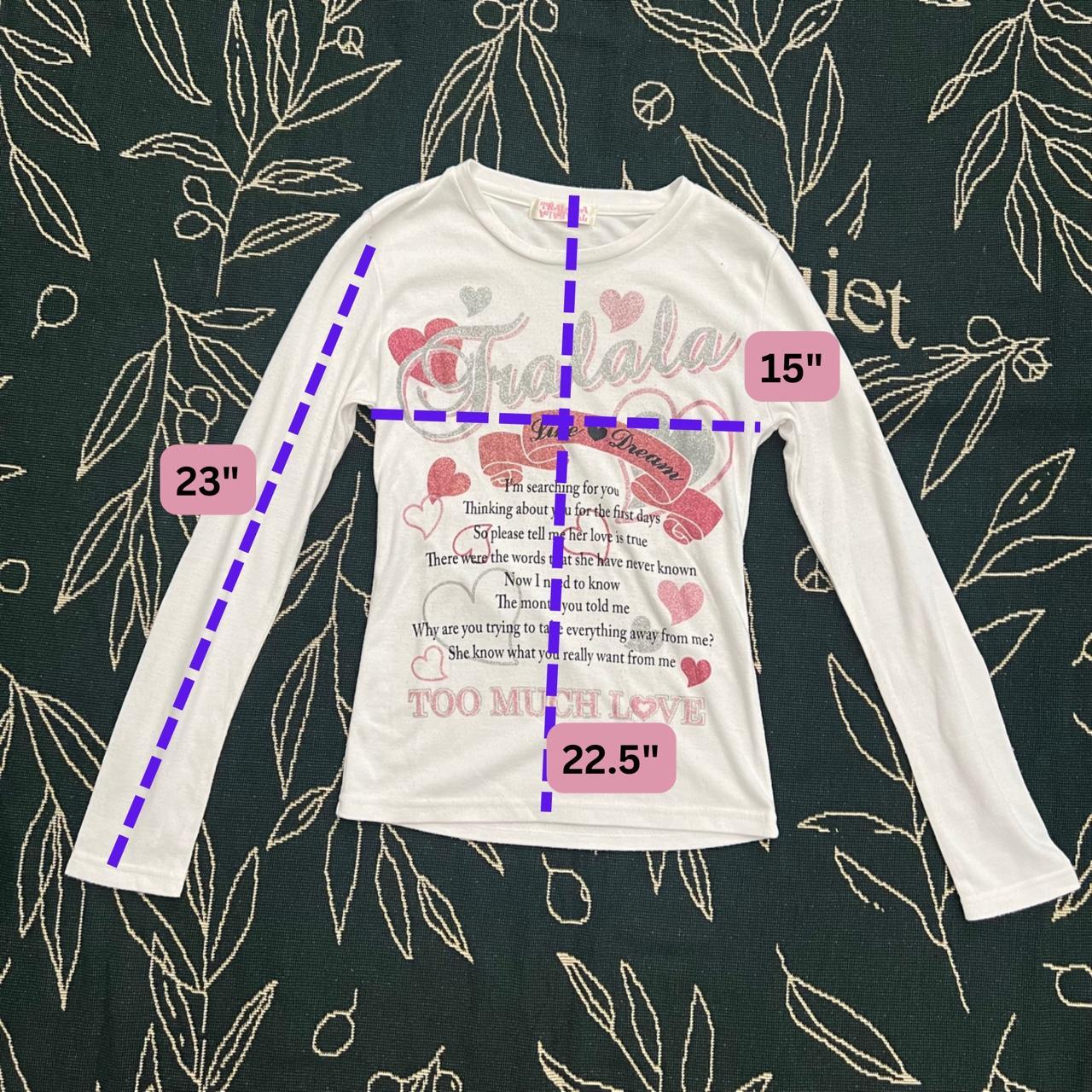 Liz Lisa TRALALA Y2K McBling White Top Cute Y2K... - Depop