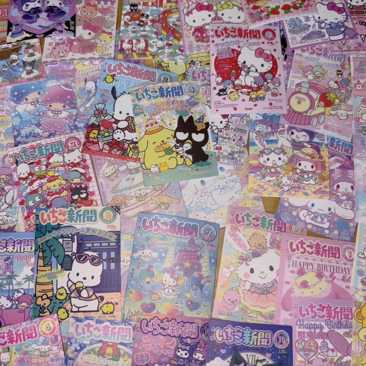 Sanrio Hello Kitty and Friends multicoloured sticker... - Depop