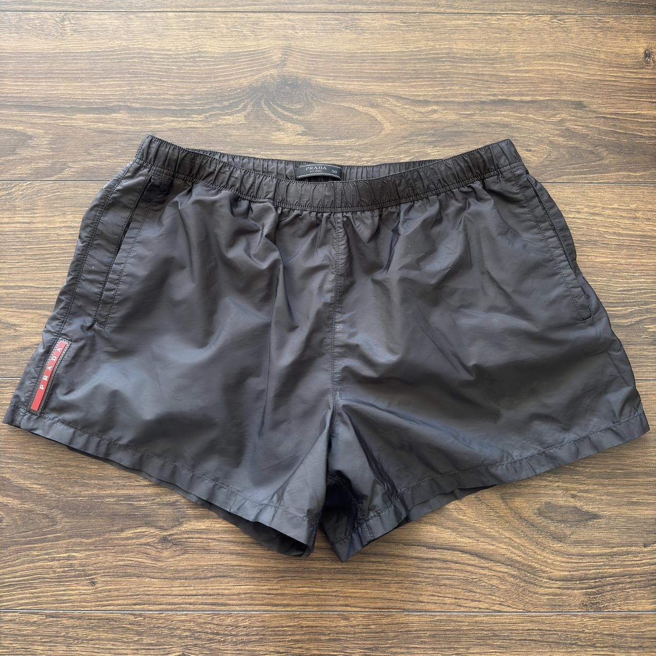 Prada Men’s Nylon Swimming Trunks / Shorts Size -... | Depop