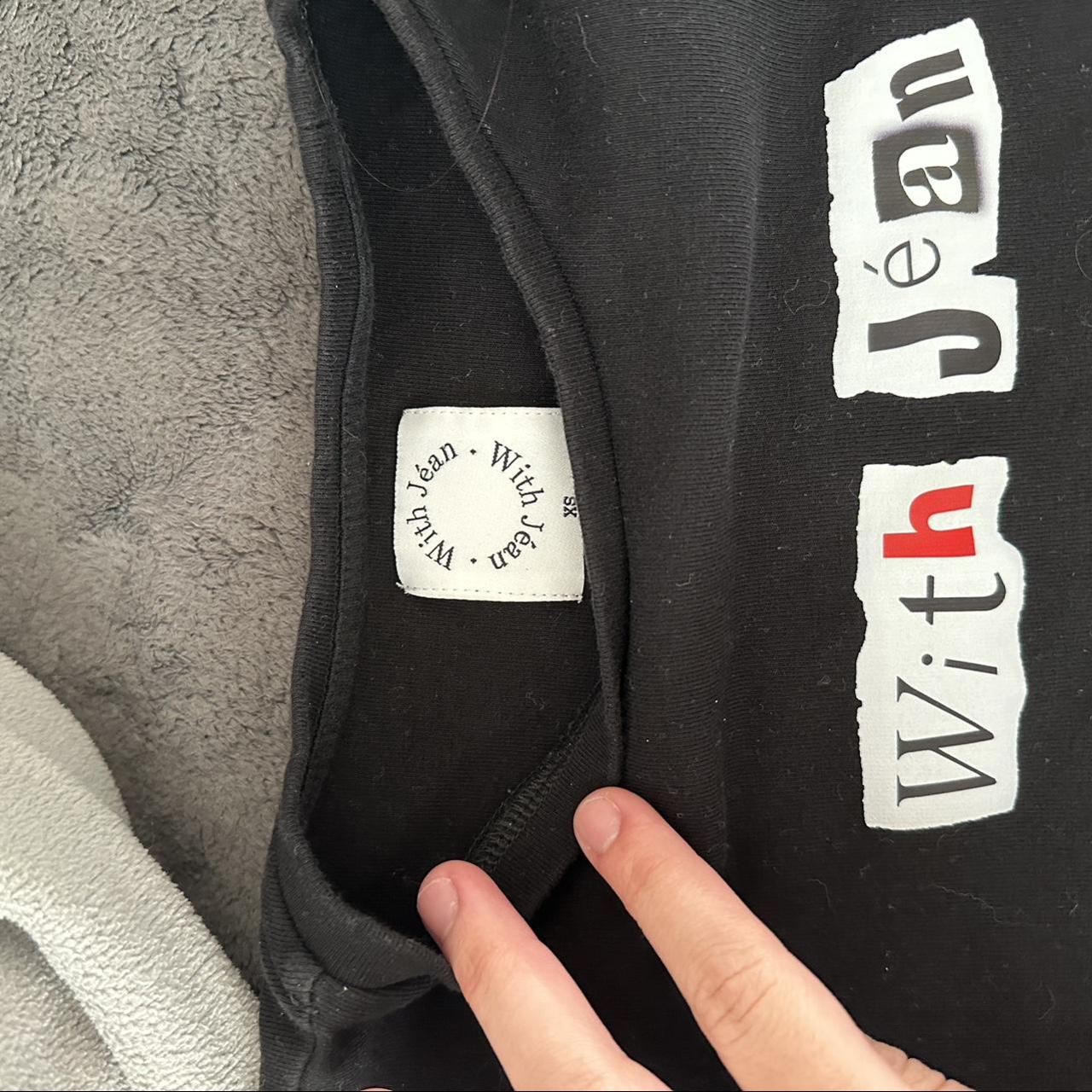 With Jean letters top in black size XS! Perf... - Depop