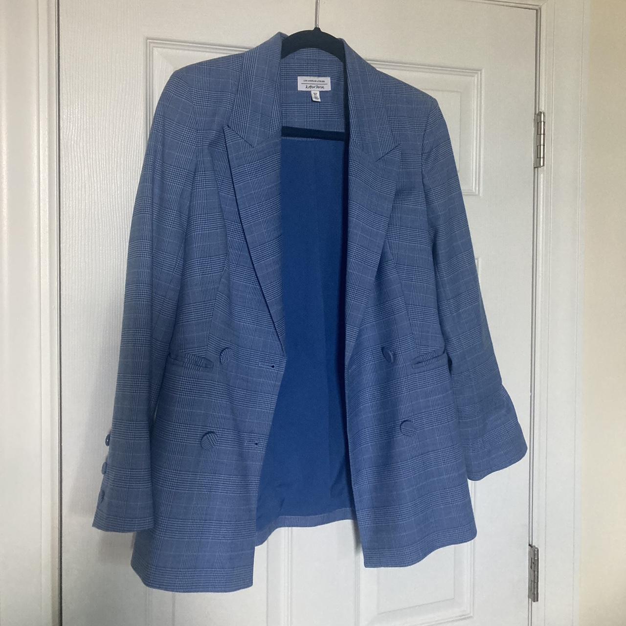 &Other Stories Powder Blue Suit, only worn once. - Depop