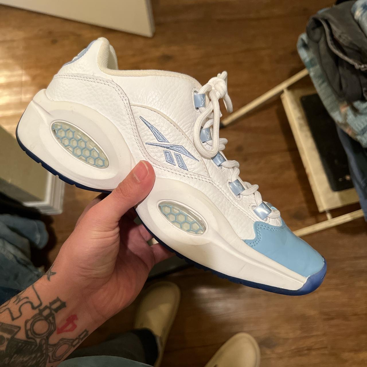 Size 9 Question Lows Worn once Like New - Depop