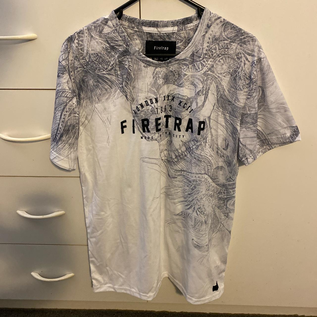 Firetrap tshirt, brand new without tags. Slim fit - Depop