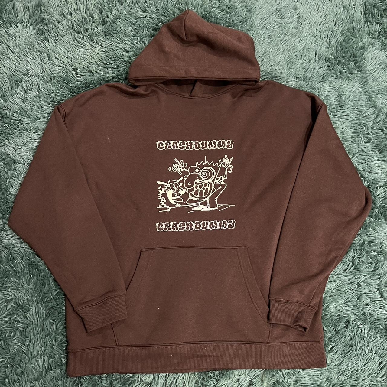 Custom screen printed hoodie size L Done by me on a... - Depop