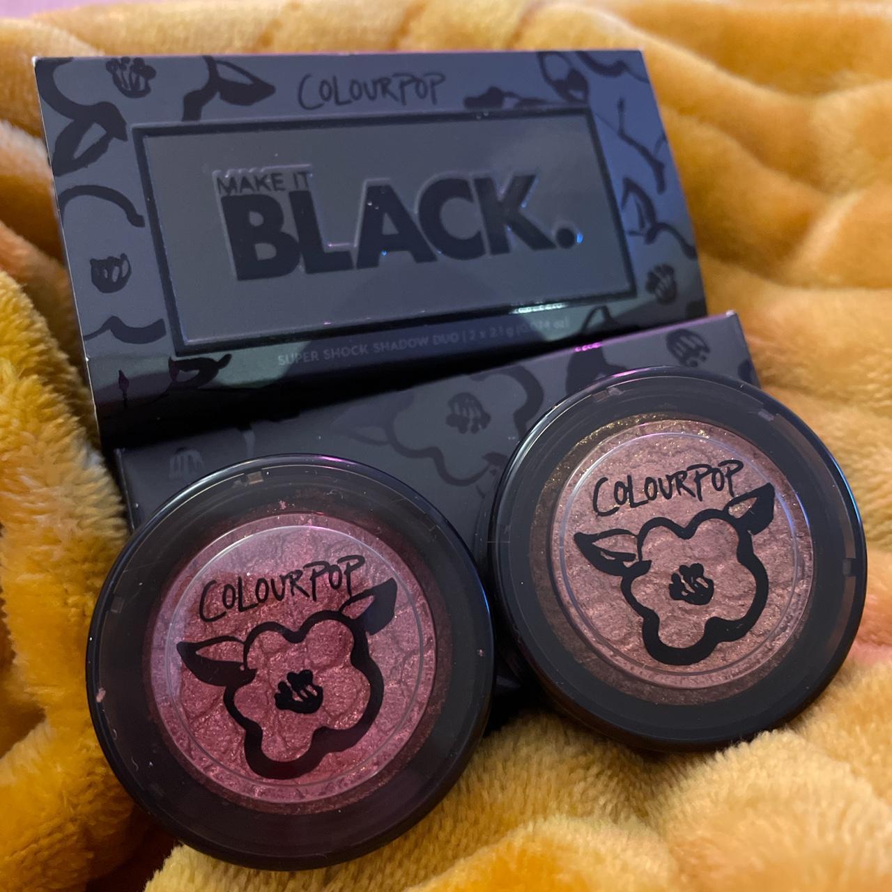 BNIB Colourpop Make It BLACK collection set of 2 of... - Depop