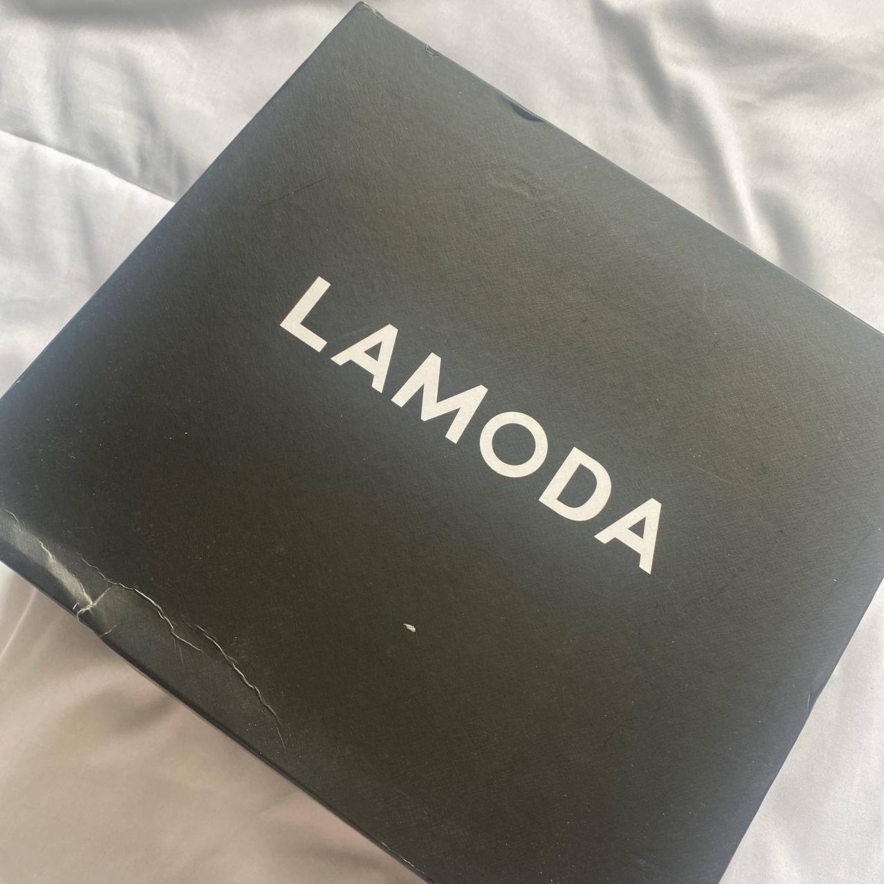 lamoda knee high slick nick boots, worn once. paid... - Depop