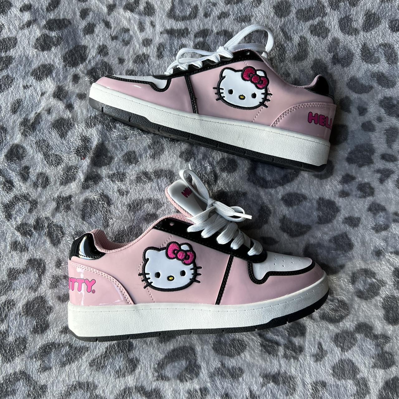 hello kitty sanrio brand bapesta style sneaker... - Depop