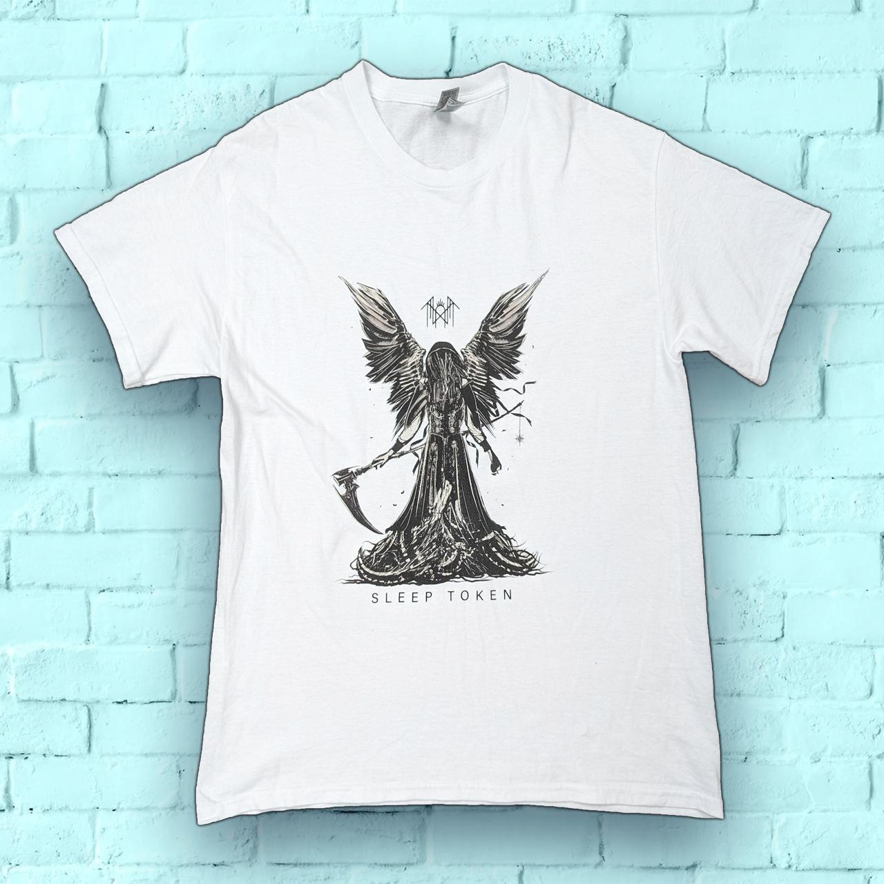 Sleep Token Reaper Angel T Shirt Official Depop
