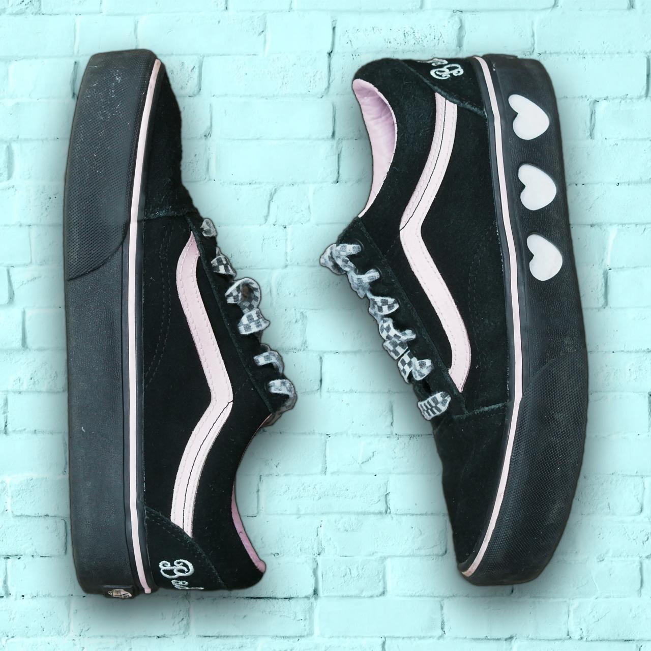 Vans x Lazy Oaf Old Skool Platform Colour: Black /... - Depop