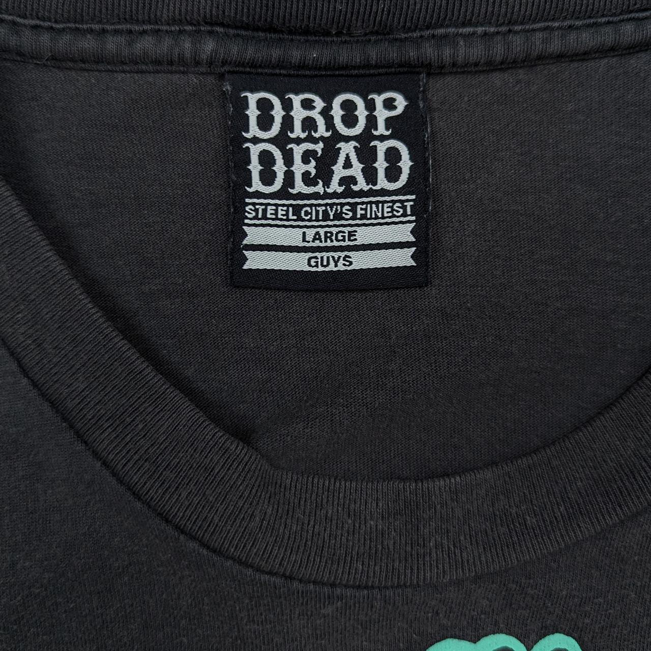 Drop Dead Good Mourning T-Shirt (2010) Black slim... - Depop