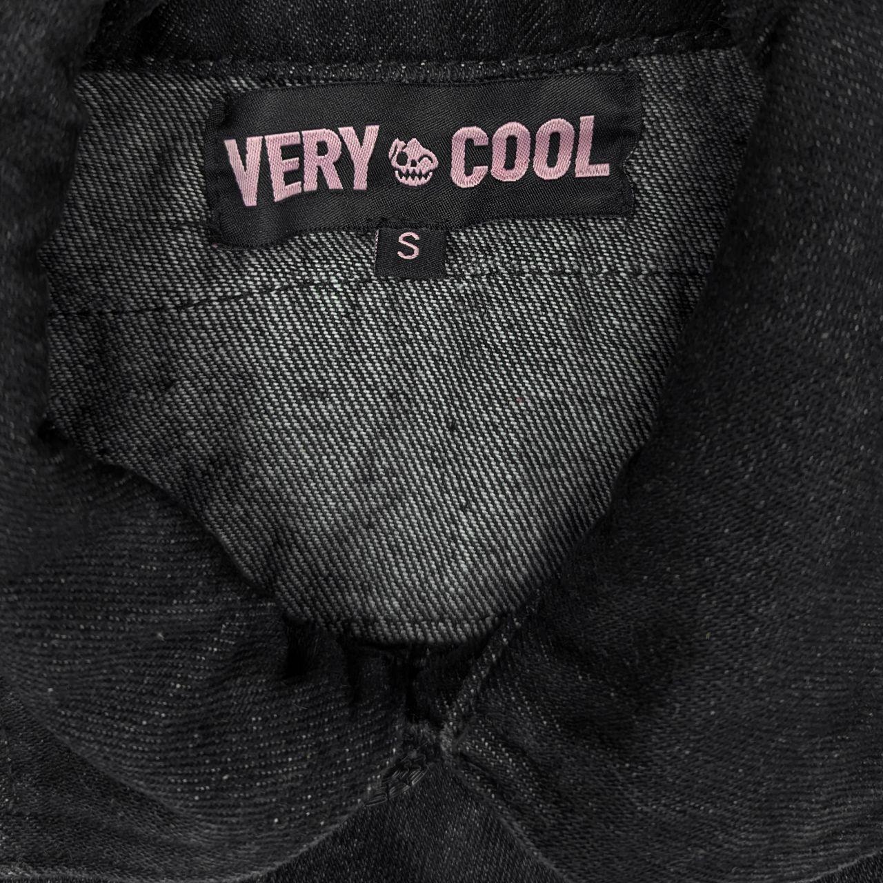 Cool Shirtz Dead Cool Jacket Custom black washed... | Depop