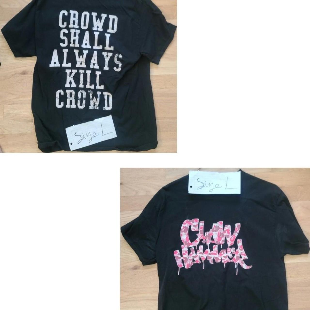 Clawhammer bape rip t shirt #beatdown #hardcore... - Depop