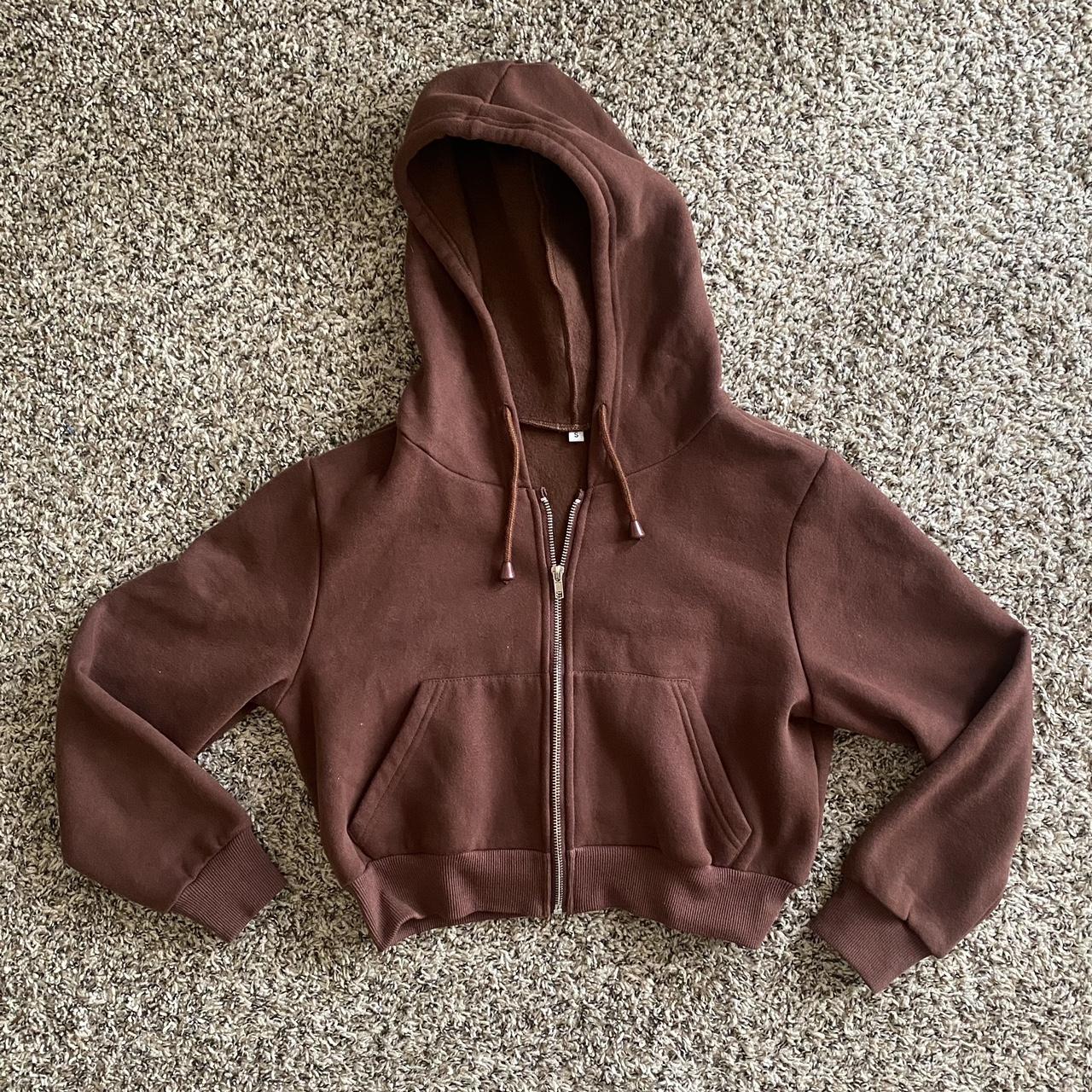 super cute cropped jacket! really cute for layering... - Depop