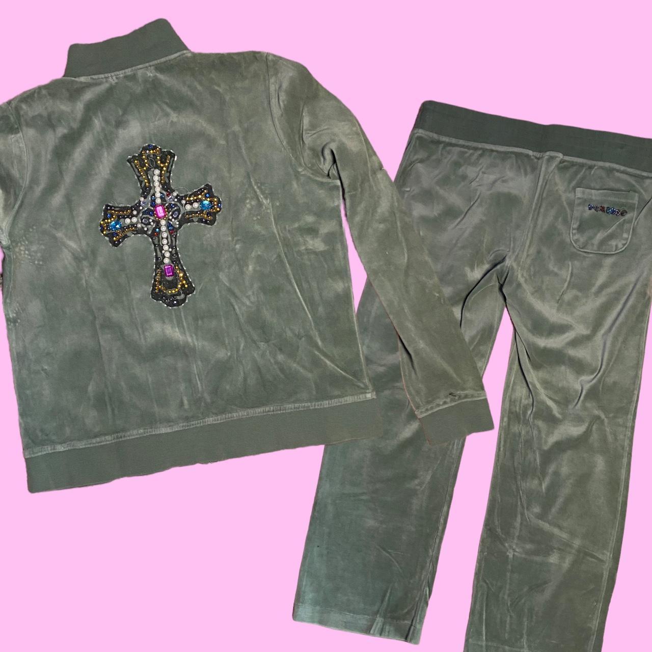 🎀 VERTIGO VINTAGE Y2K TRACKSUIT 🎀 SIZE:L ~ Runs a... - Depop