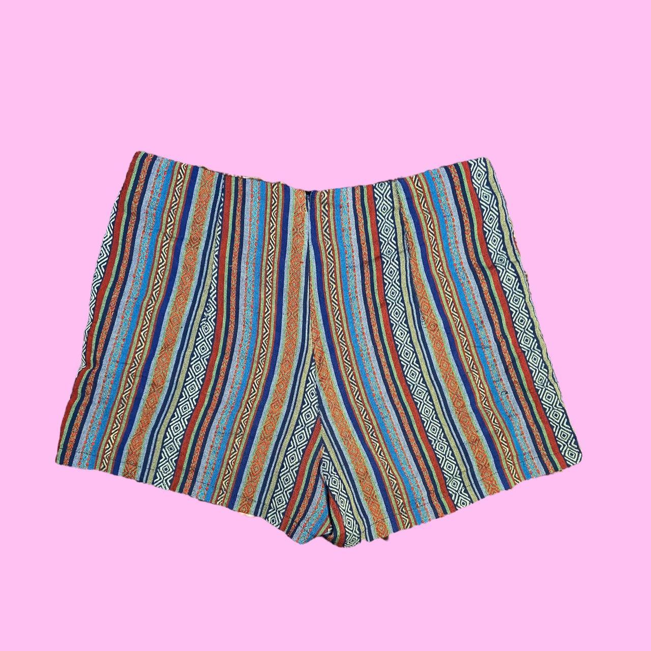 Rainbow Women's Multi Shorts | Depop