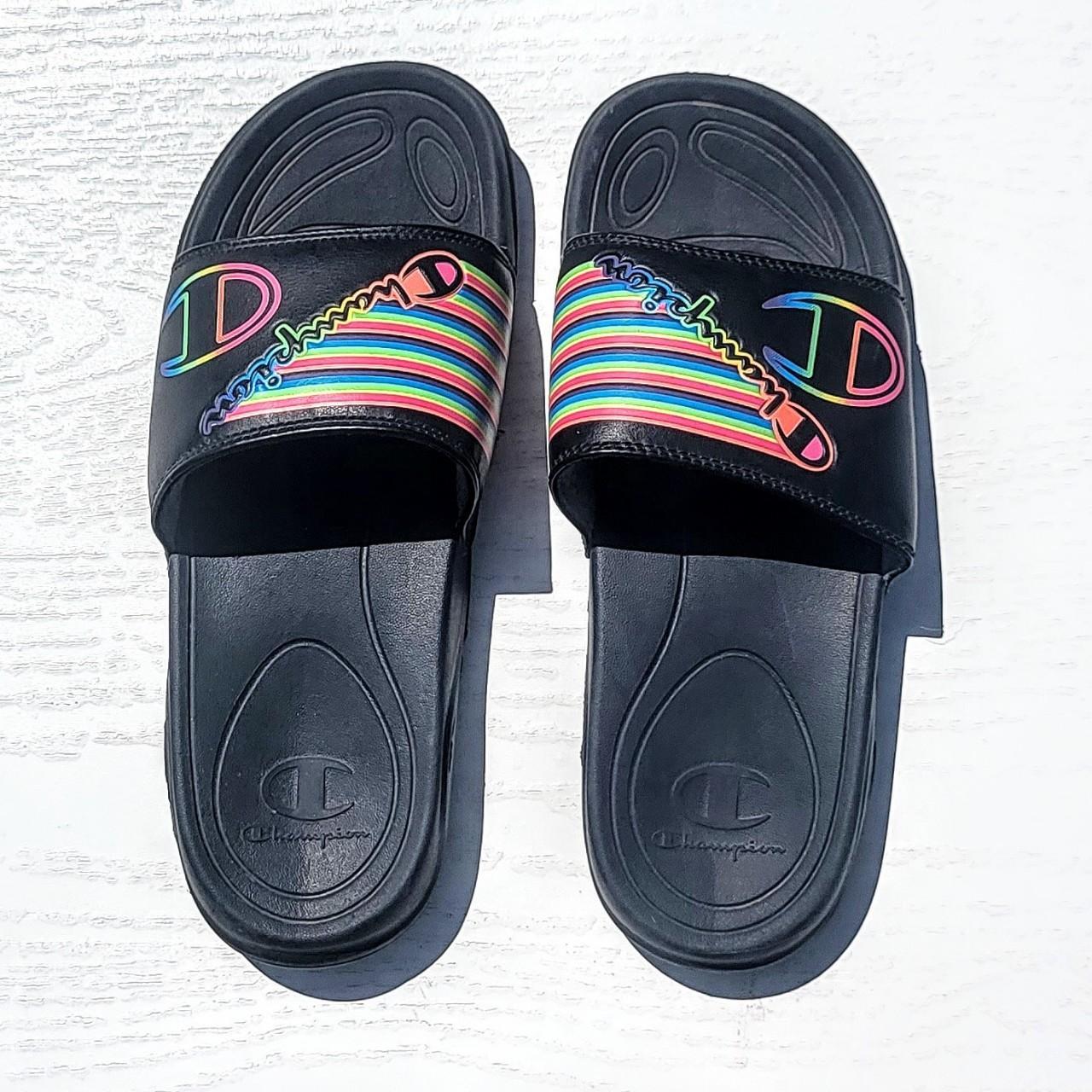 Champion Women's multi Slides | Depop
