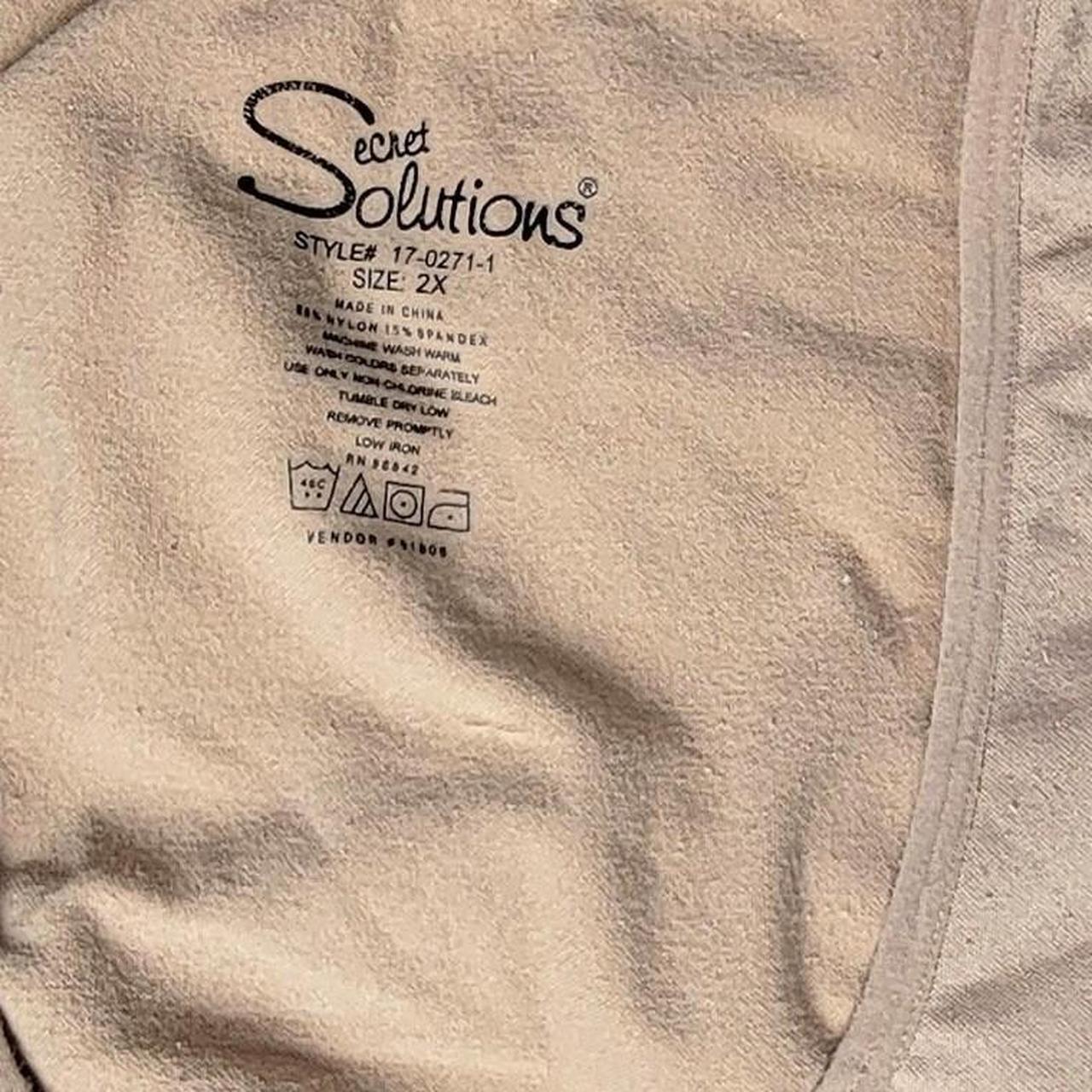 Shapewear Bodysuit Peach, light skin tone. Secret... - Depop