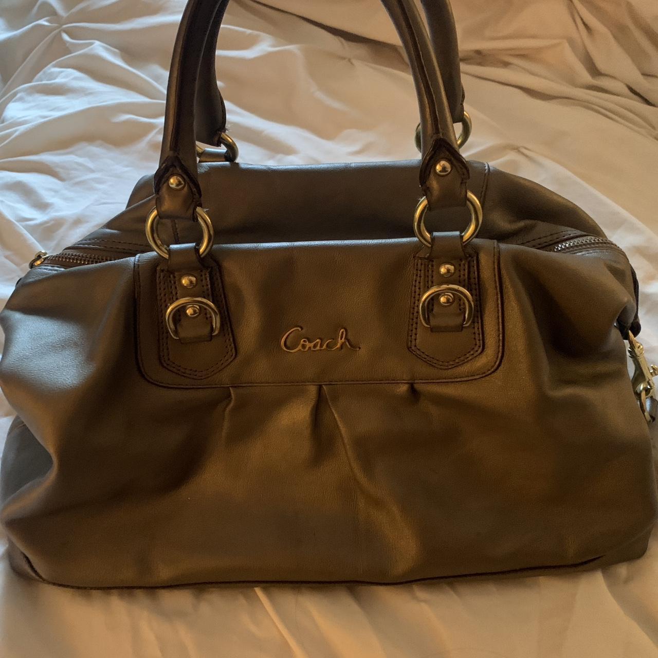 2000s Coach metallic satchel Has shoulder strap and... | Depop