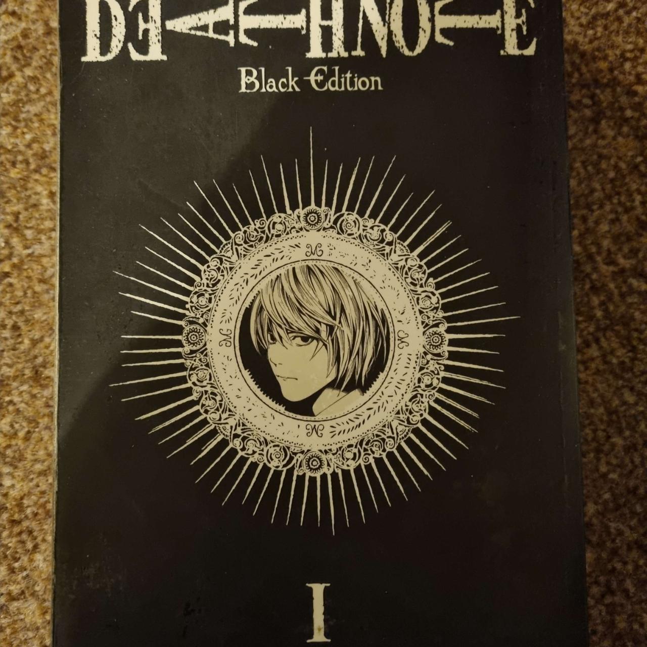 Death Note Black Edition Volumes 1 & 2. Good... - Depop