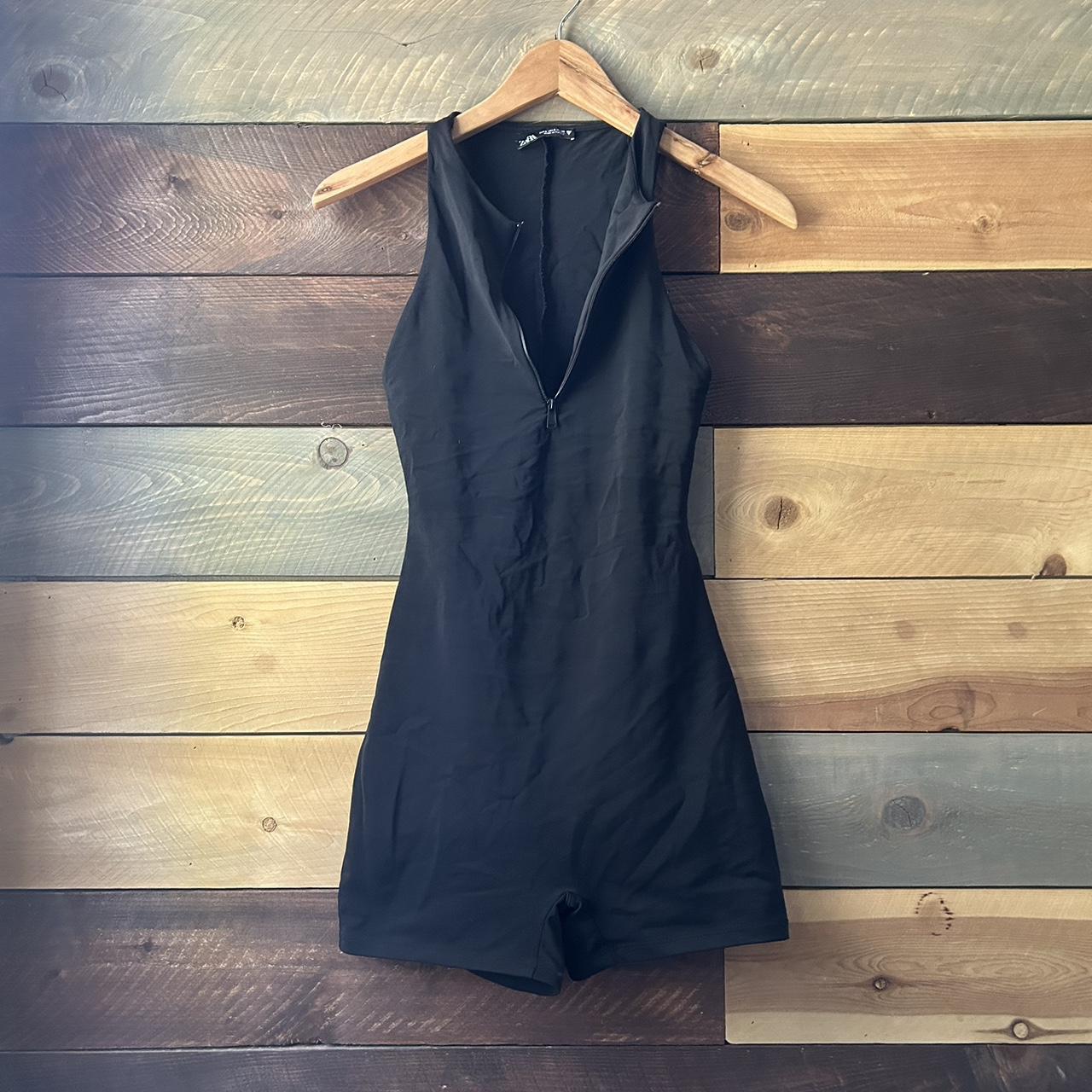 Zara one piece athletic romper size medium. Super... - Depop
