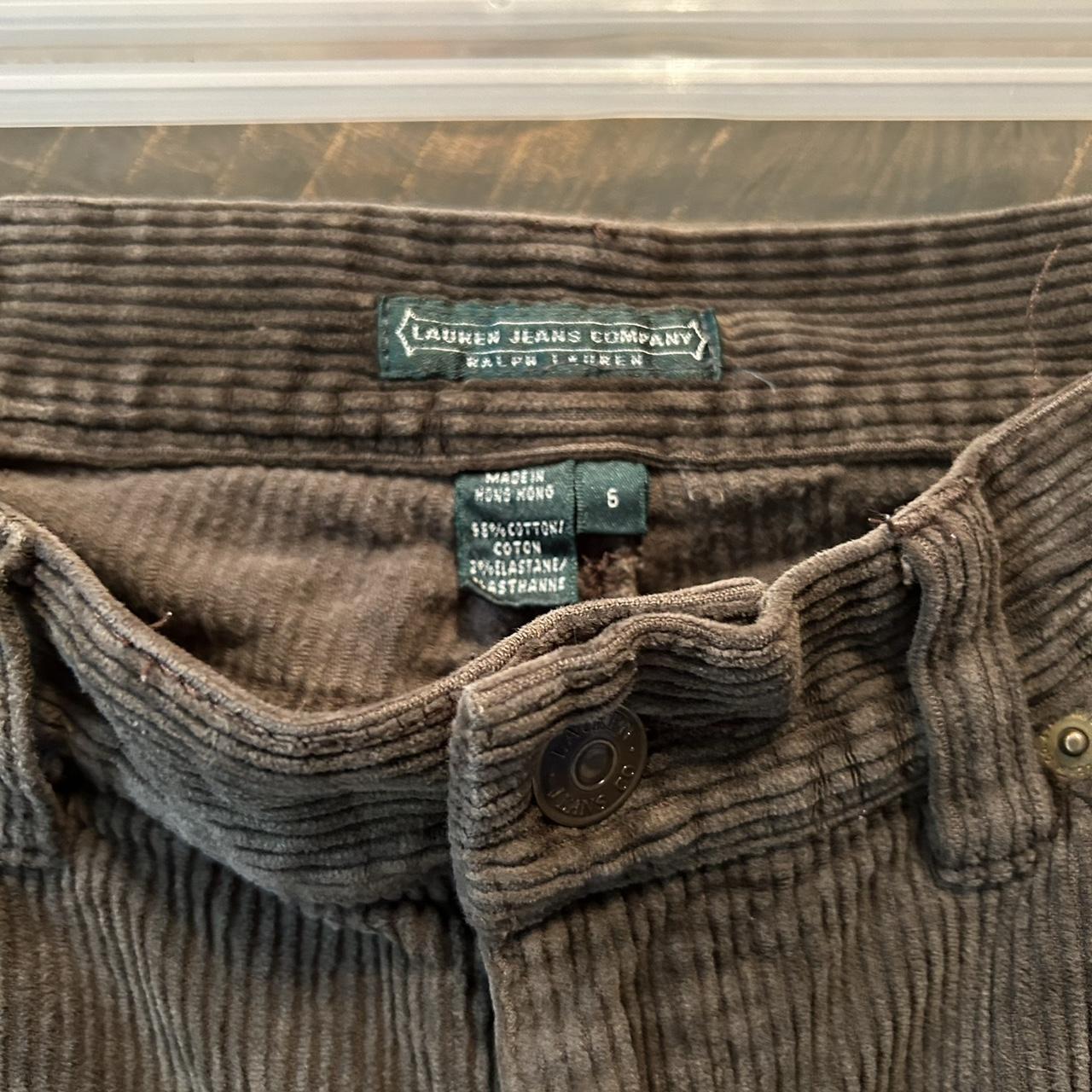 Women’s size 6 Ralph Lauren corduroy pants. Great... - Depop