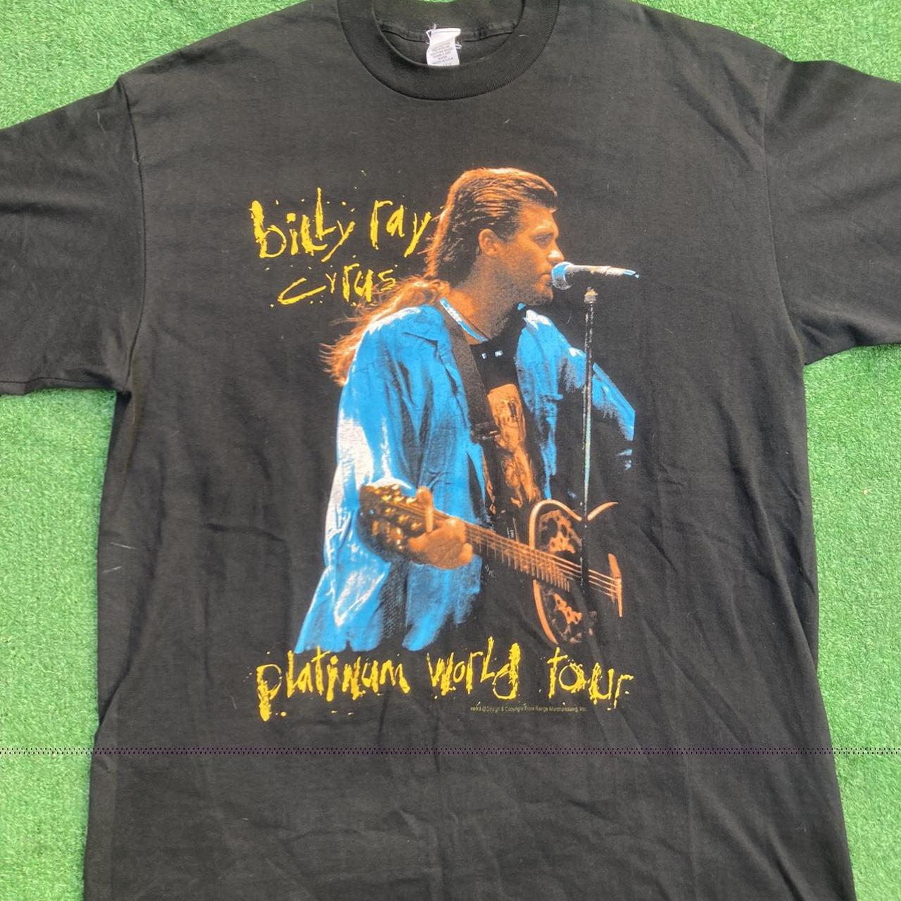 Vintage 90s Billy Ray tour shirt. Tagged XL. Mint... - Depop