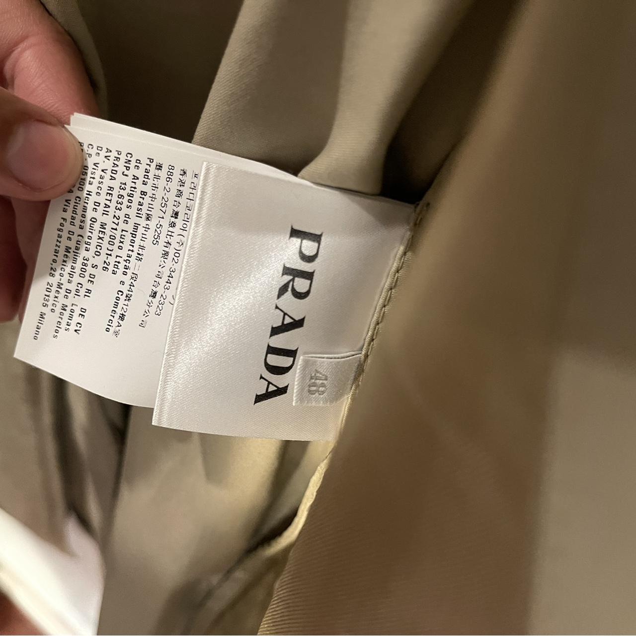 2018 Prada Comic Band Jacket with Camp Collar, Dual... - Depop