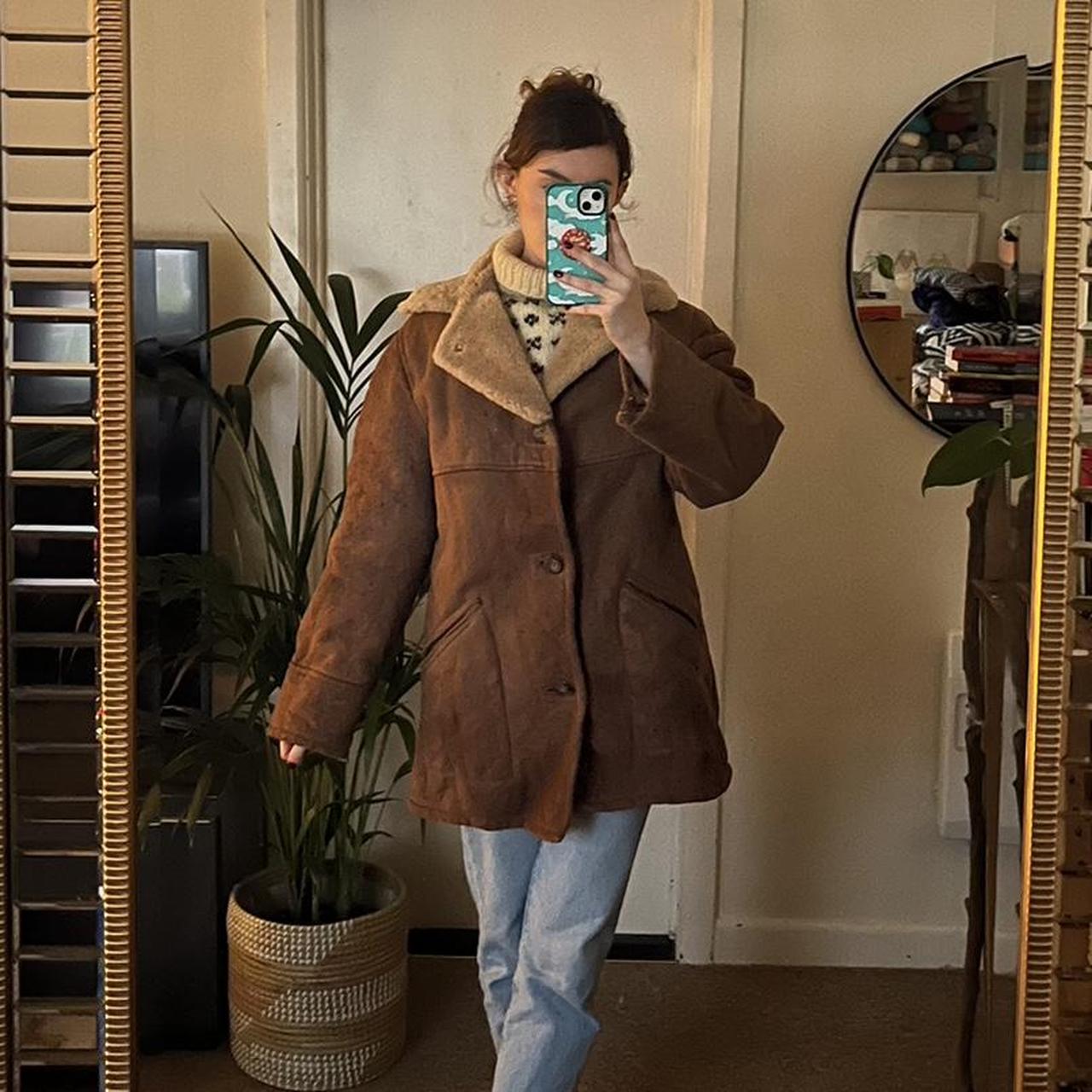 Women's Tan Coat | Depop