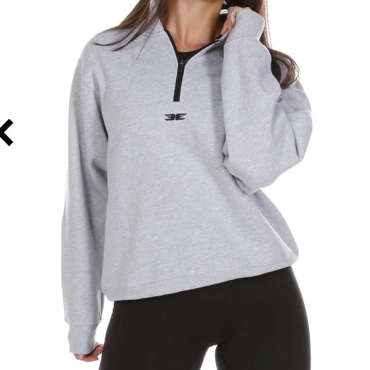 Elite eleven grey quarter zip -sold out... - Depop