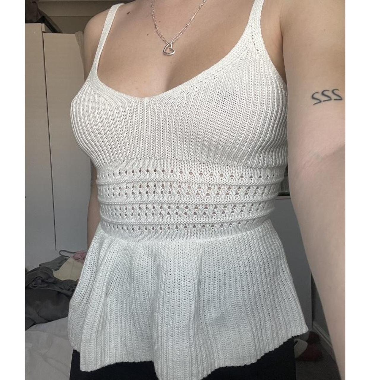 Primark crochet top Size 2XS Hardly worn #crochet... - Depop
