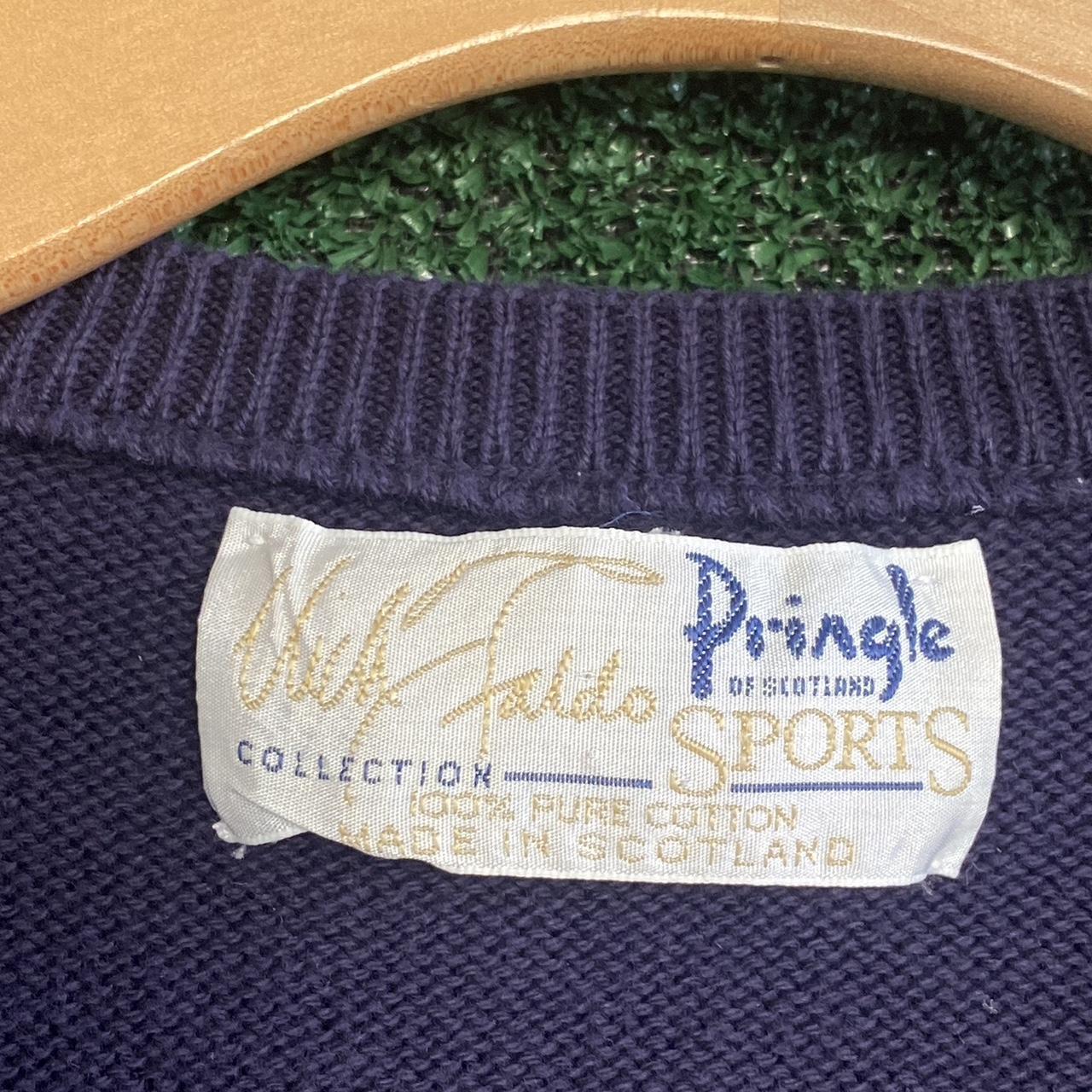 Vintage Golf Cardigan Pringle Brand Scotland... - Depop