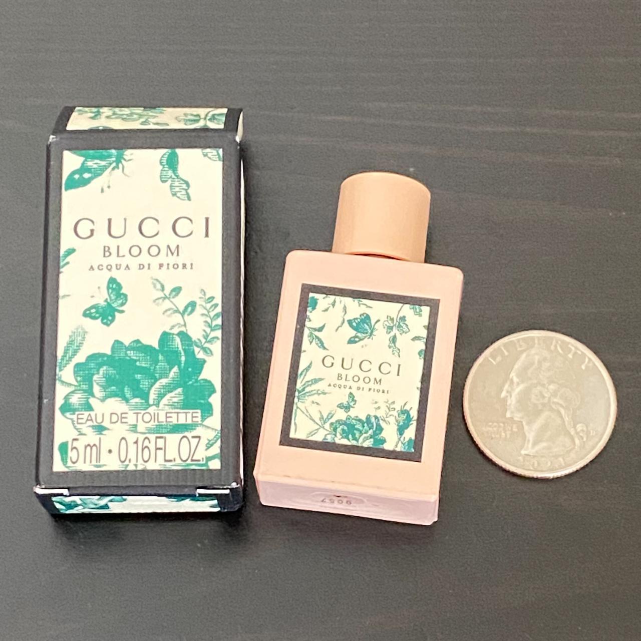 Gucci Bloom Acqua Di Fiori Eau de Toilette mini 0.16... - Depop