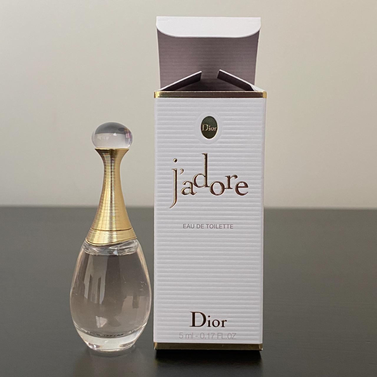Dior J'adore Eau de Toilette mini 0.17 fl. oz./5... - Depop