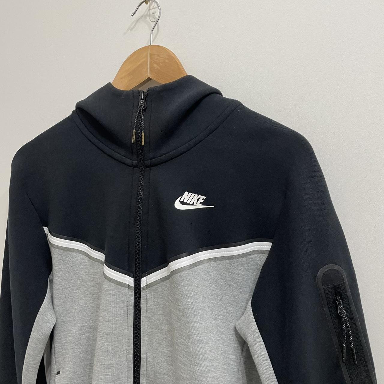 Nike tech fleece hoodie Size: XS Colour: Black,... | Depop