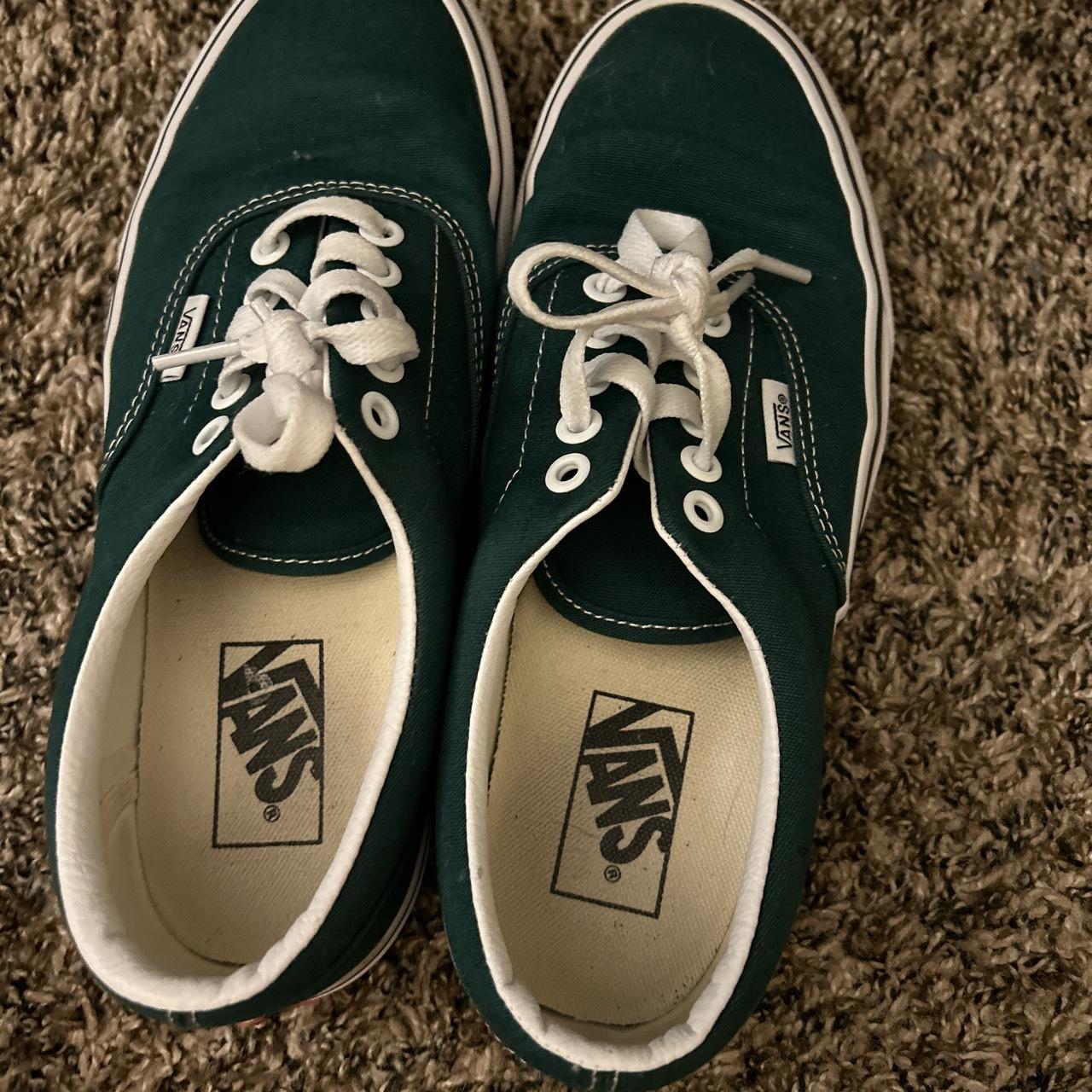 Gently worn vans sneakers, size 7 in men’s and 8.5... - Depop