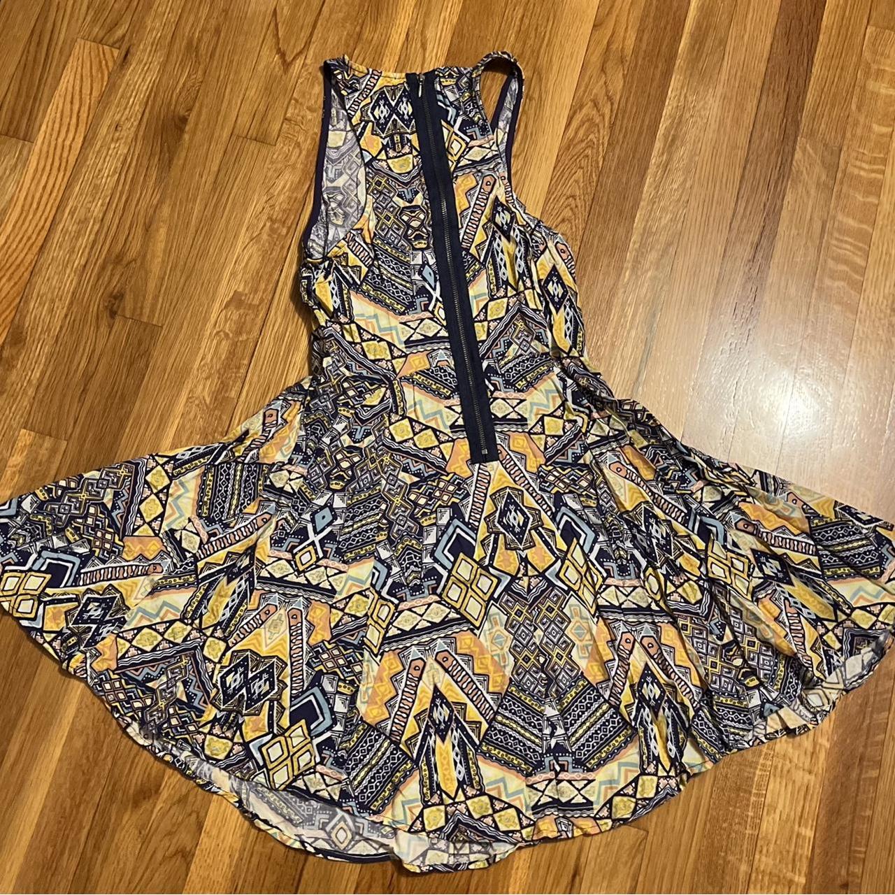 BeBop Dress Brand: BeBop Color: Yellow, Navy,... - Depop