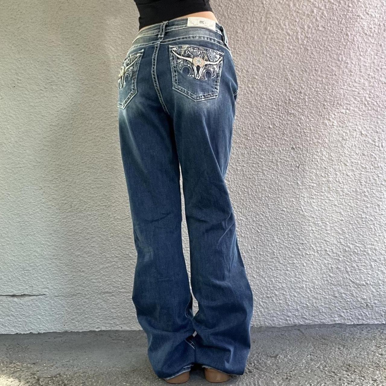 Y2k miss me flare jeans Mid rise boot cut fit NEW... | Depop