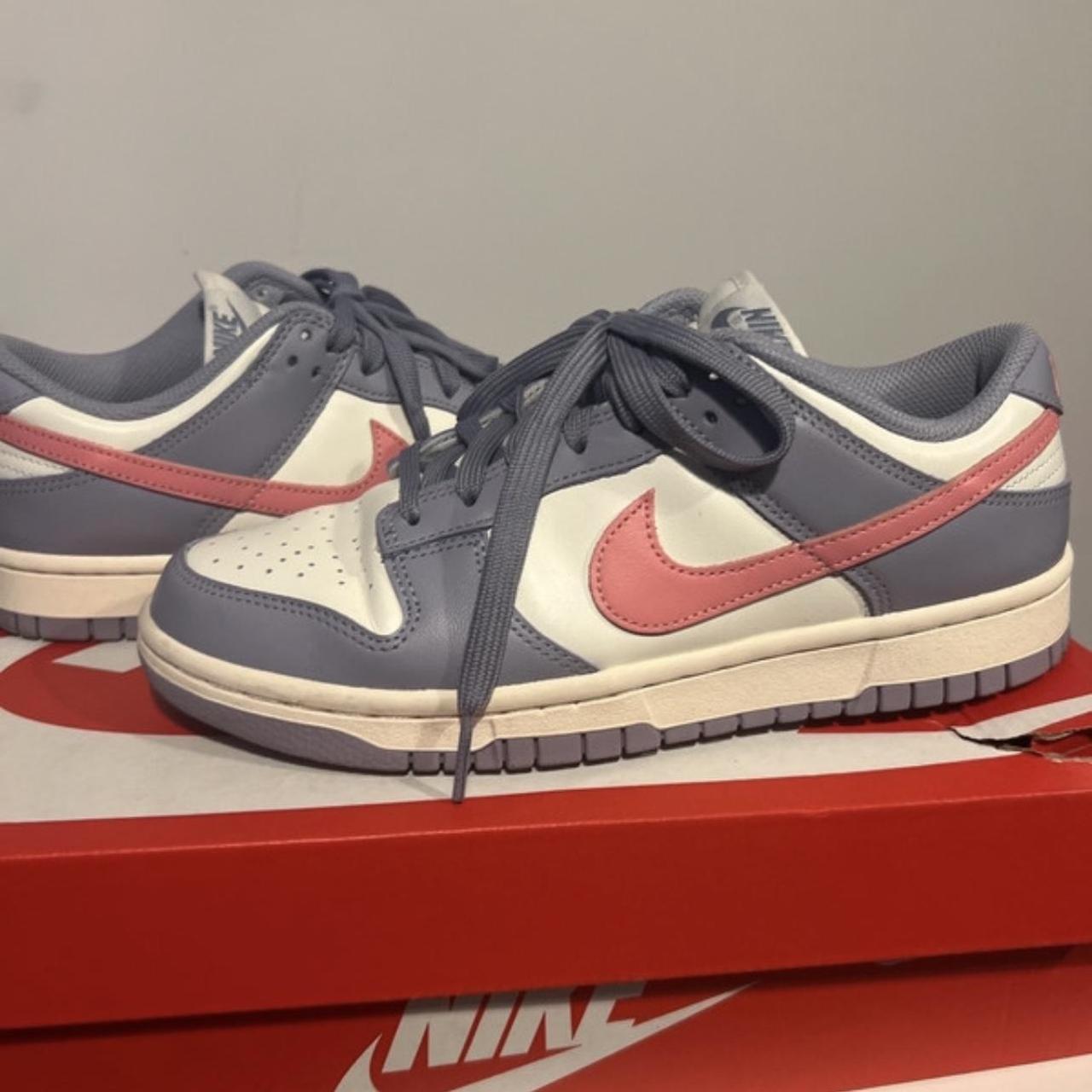 Nike dunk low indigo haze women’s #nike #dunk #trainers - Depop