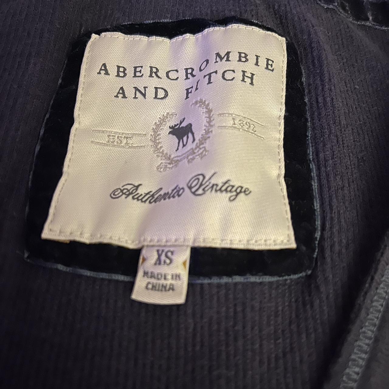 Abercrombie & Fitch Women's Navy Shirt | Depop