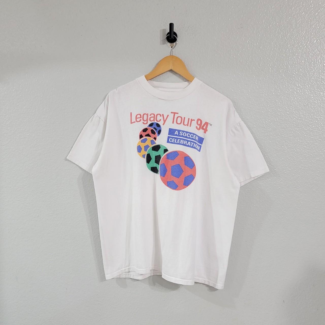Vintage 1994 Fifa World Cup Soccer Tee - Men's... - Depop