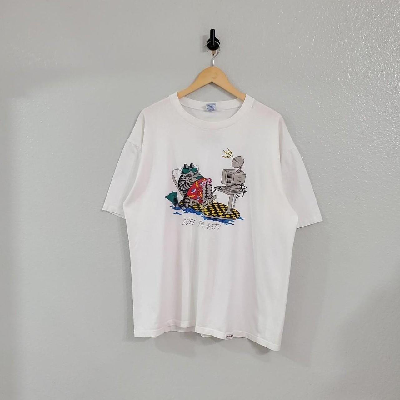 Vintage Crazy Shirts B.Kliban Cat Tee - Men's size... - Depop