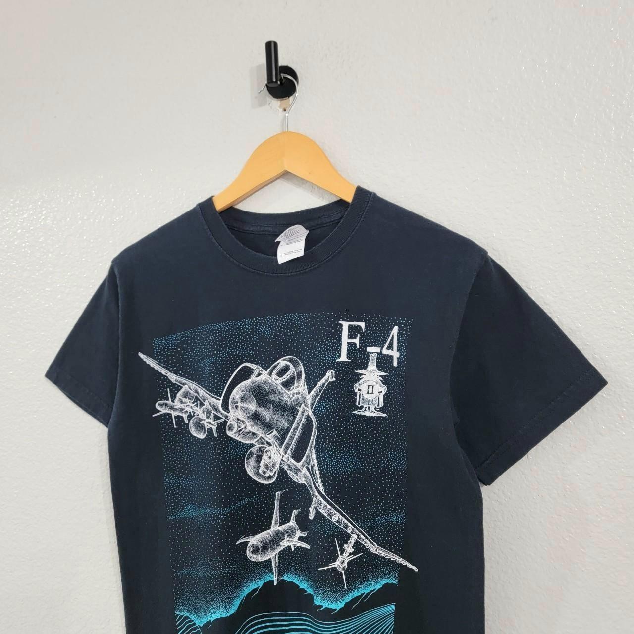 Blackbirds Fighter Jet Double Sided Tee - Men's... - Depop