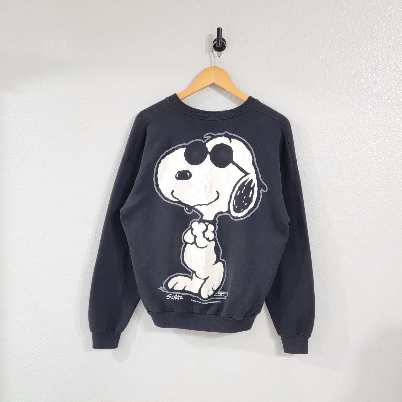 Vintage Snoopy Joe Cool Charlie Brown Sweatshirt -... - Depop