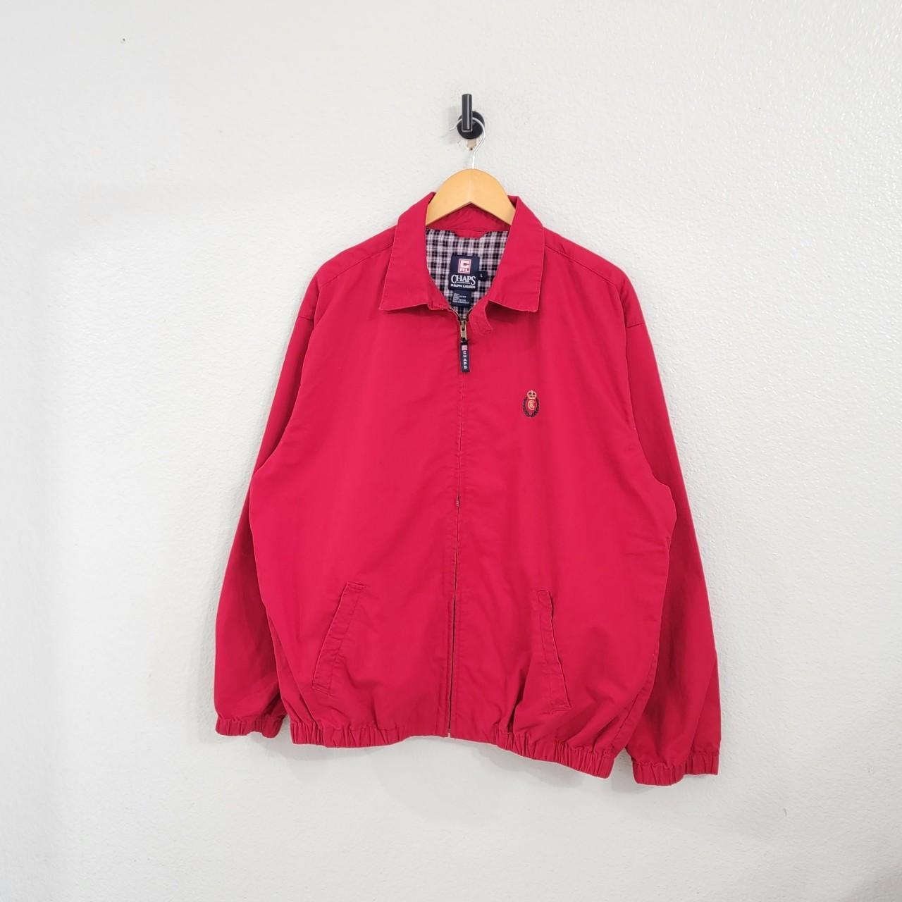 Vintage Chaps Ralph Lauren Essential Zip Up Light... - Depop