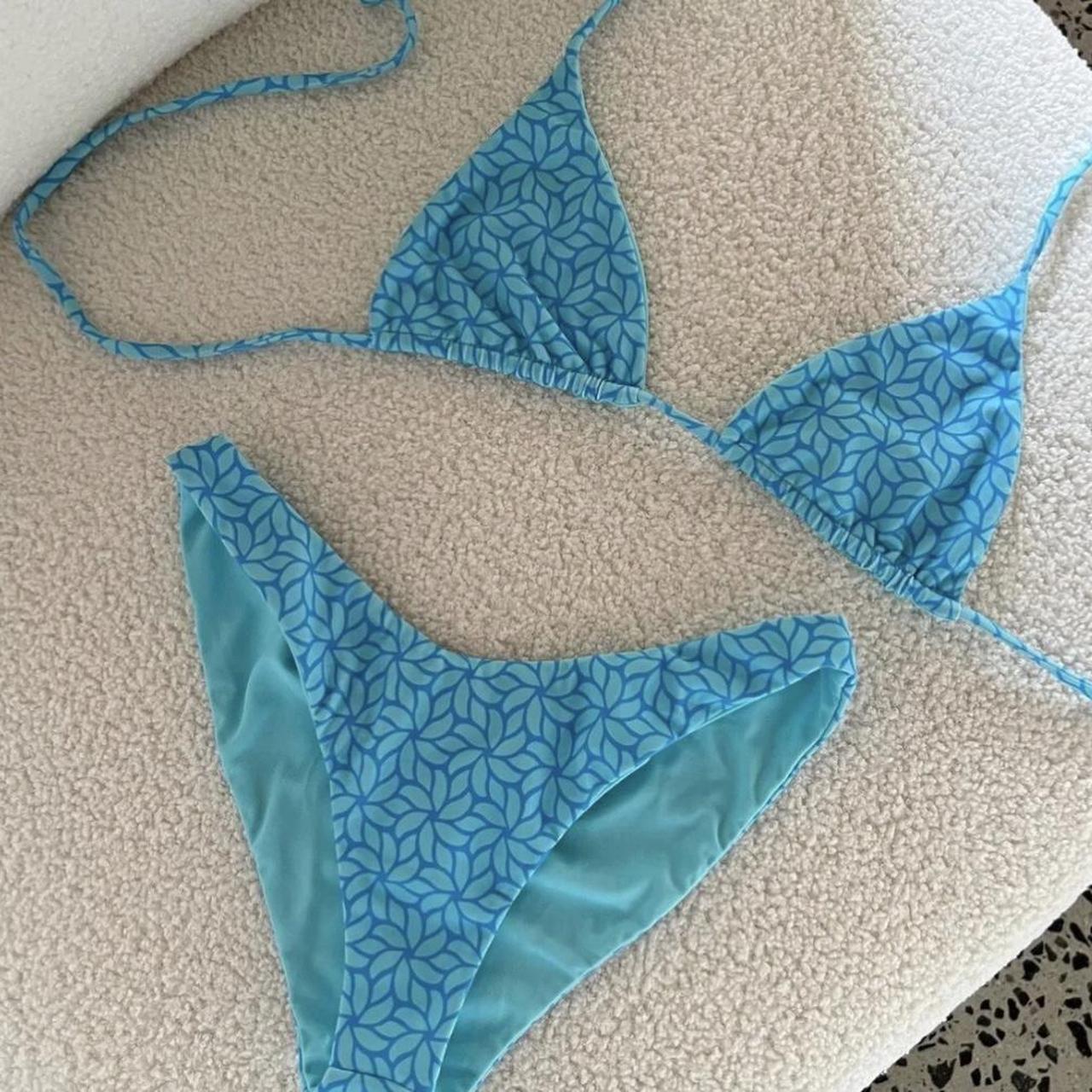 Leni Swims Triangle Top Amalfi Sz M NWT Top only... - Depop