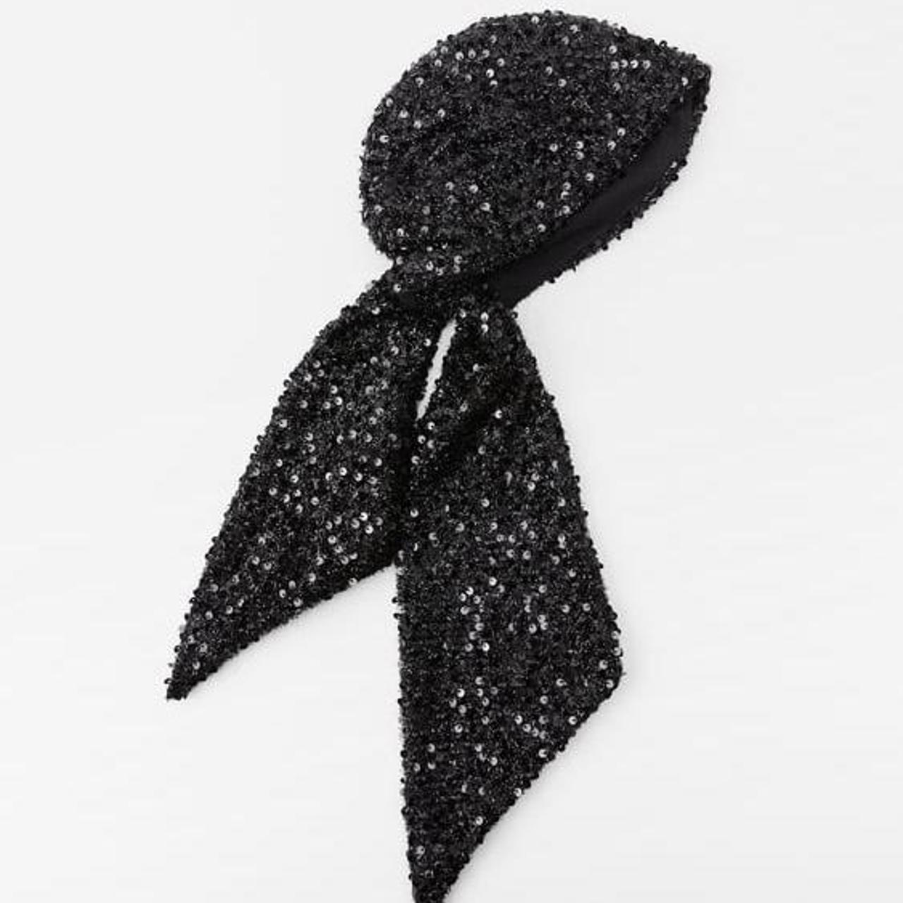Sequin head wrap scarf, great quality fun accessory... - Depop