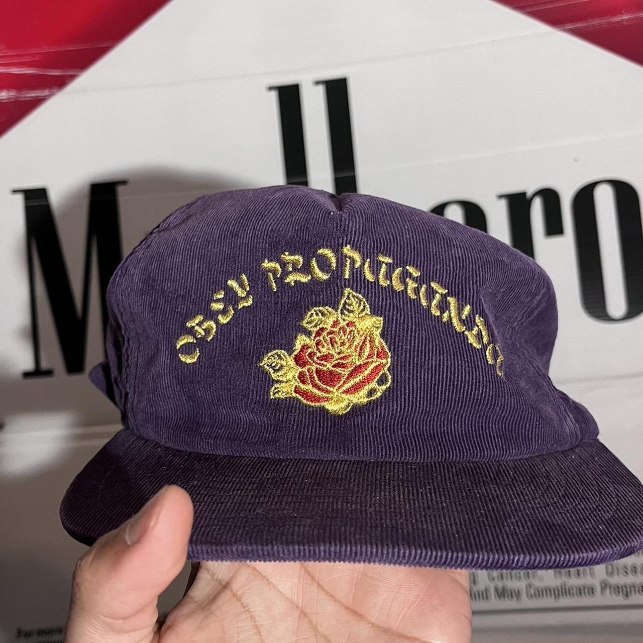 Purple Rose Obey hat - Depop